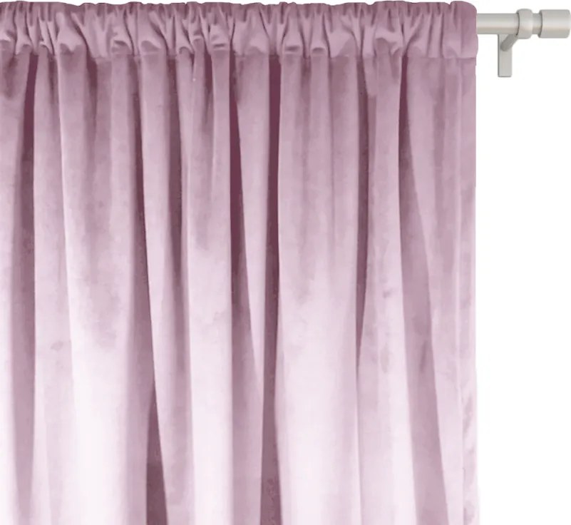Závěs do dětského pokoje VELVET Zvolte barvu: Modrá, Zvolte rozměr: 140 x 280 cm (šířka x výška)