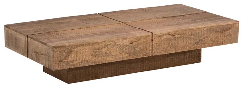 Designový konferenční stolek Cube XL Mango 140cm