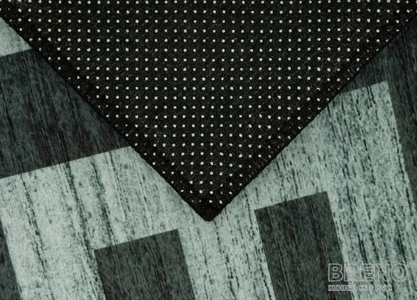 Breno Kusový koberec LUNA 101 grey, 60x180 cm, Šedá/Vícebarevné