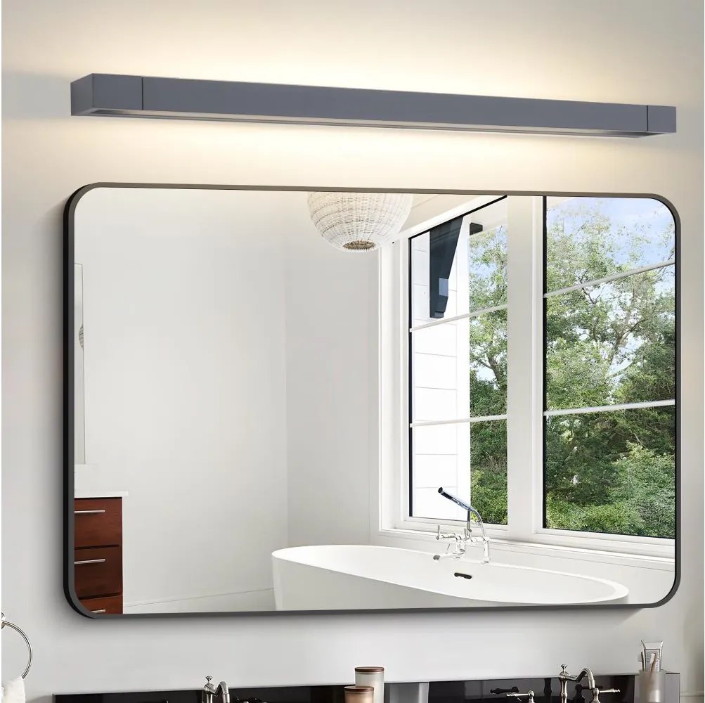 Brilagi - LED Koupel. osvětlení zrcadla AQUA LINE LED/24W/230V 90 cm IP44 antr.