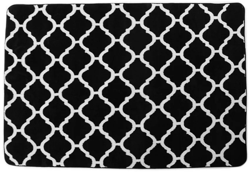 Bytové koberce v černo bílé barvě 200 x 300 cm