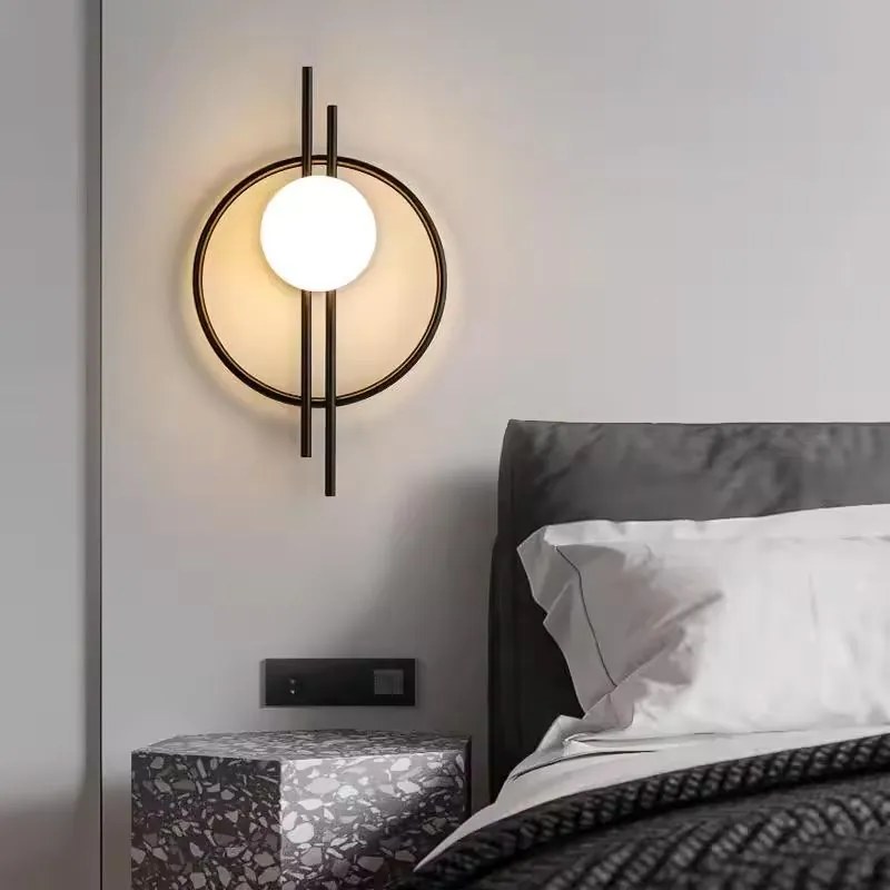 Toolight Toolight, kovové nástěnné svítidlo 1xE27 APP1435-W, černá, OSW-01252