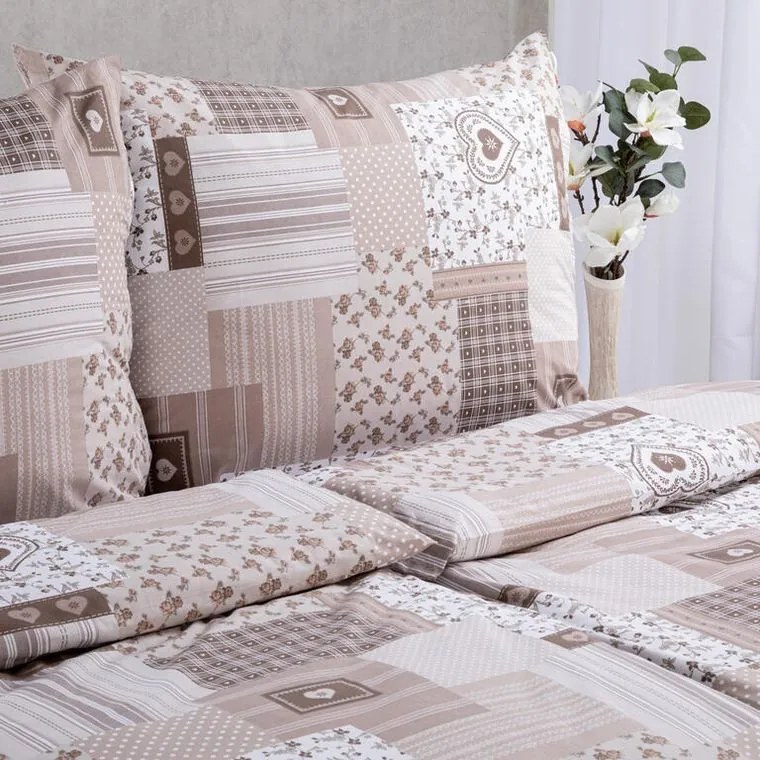 Bavlněné ložní povlečení PATCHWORK