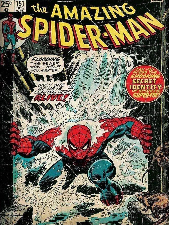 Postershop Obraz na plátně: Amazing Spiderman (comics) - 75x100 cm