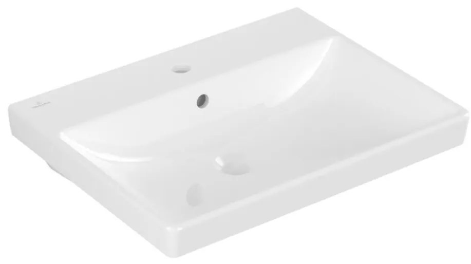Villeroy & Boch 41586001 - Závěsné umyvadlo AVENTO 60x47 cm keramika/bílá