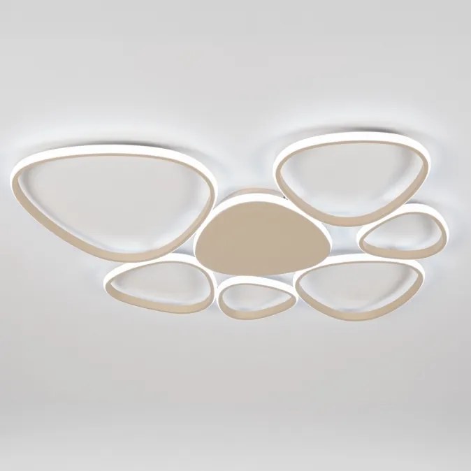 Stropní stmívatelné LED svítidlo Organic Taupe 90