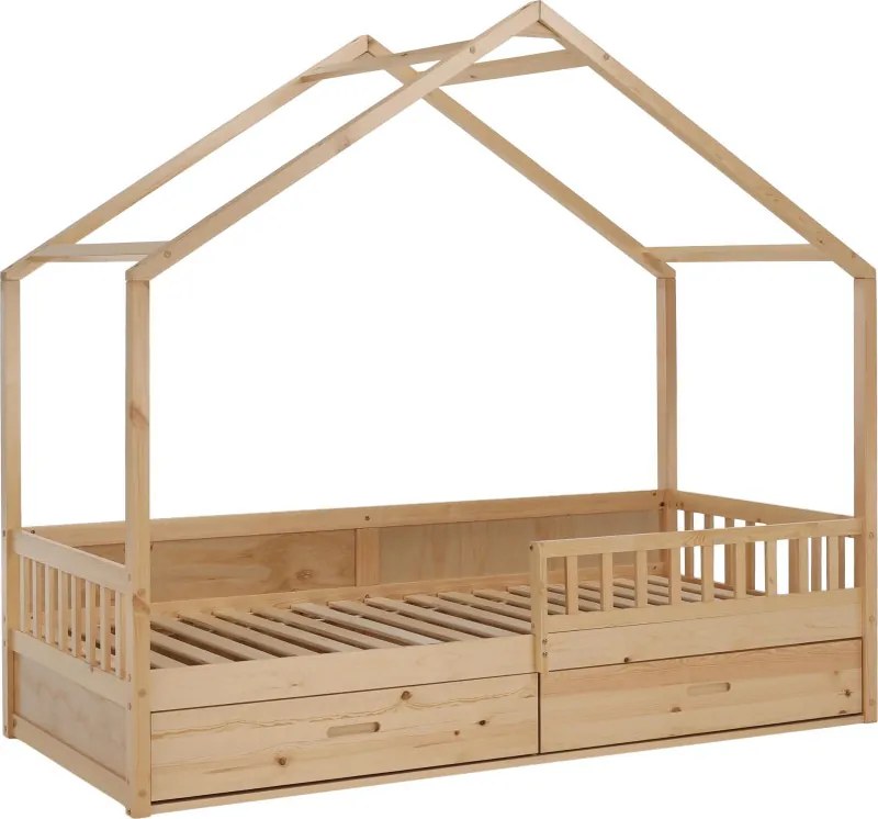 Postel Montessori BIANKA, 90x200, masiv přírodní Kondela 0000396818