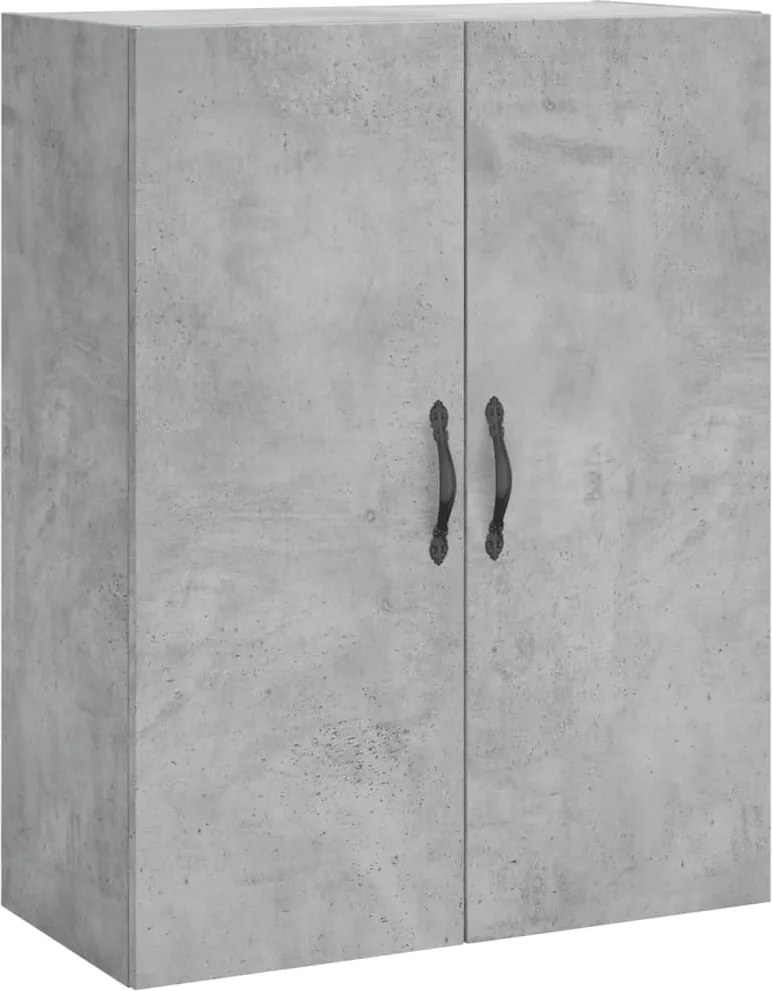 Skříň highboard betonově šedá 69,5x34x180 cm kompozitní dřevo 3198181