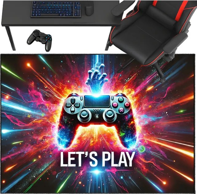 Protiskluzový herní koberec Lets Play