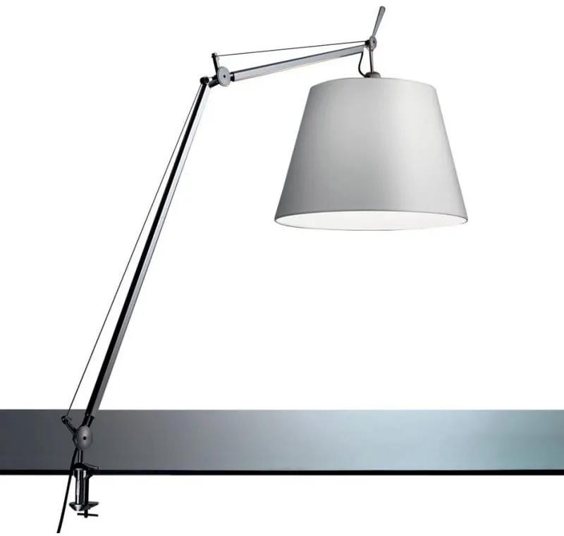 ARTEMIDE - Stolní lampa Tolomeo Mega Tavolo - stříbrná/satén 320 mm