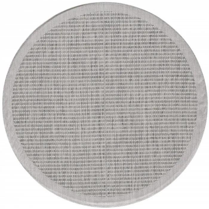 Vopi | Kusový koberec Giza 1410 grey - Kruh 200 cm průměr
