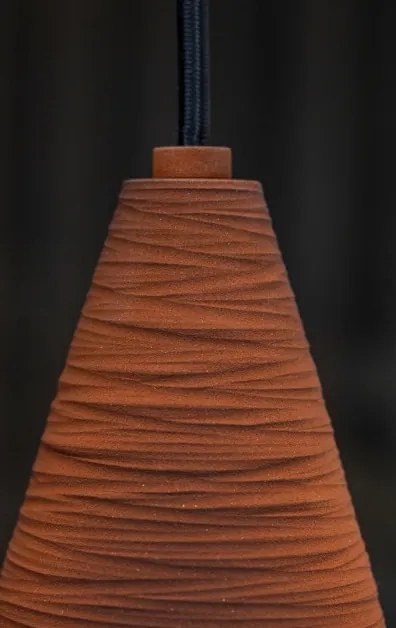 Doxis Pollux 450 Textured závěsné led designové svítidlo Barva: Corten, Chromatičnost: 1800-3000K Dali