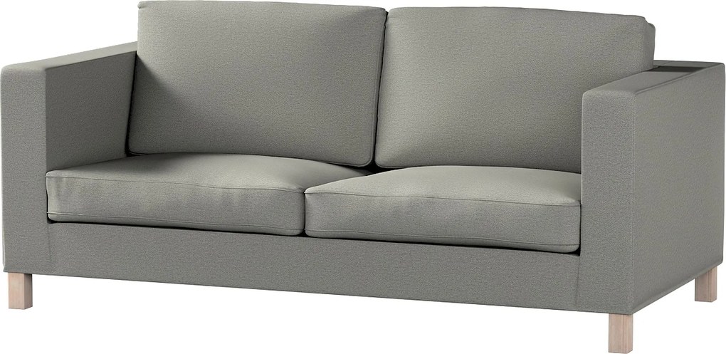 Potah na pohovku IKEA Karlanda rozkládací, krátký barva šedá látka pletený vzor