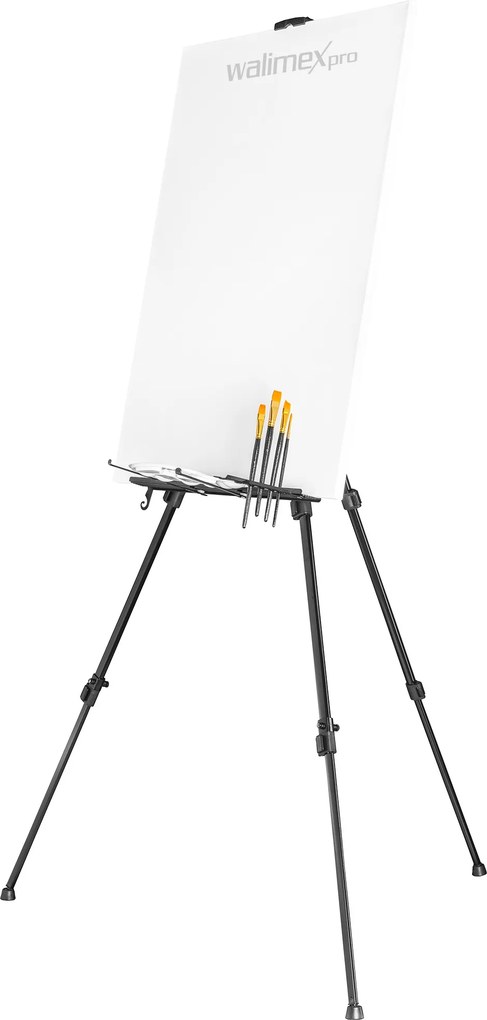 Malířský stojan Walimex pro – 60-180 cm, 140 cm, černá (1021453)