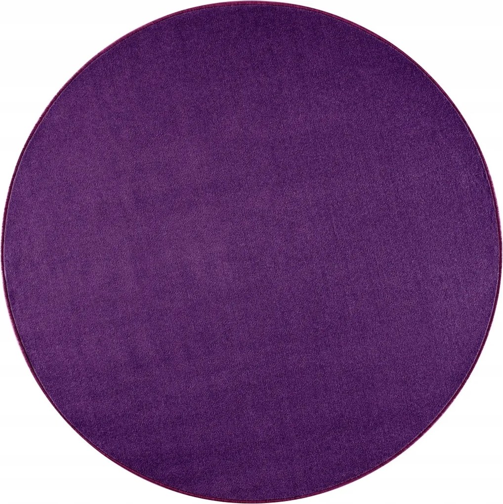 200x200 (průměr) kruh Kusový koberec Nasty 101150 Purple kruh