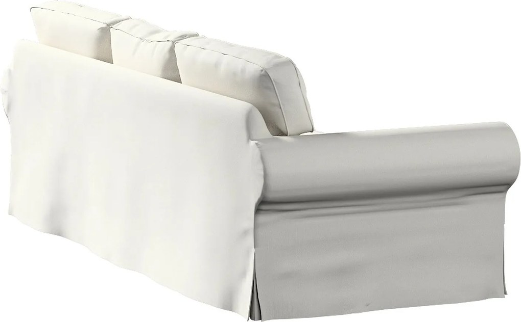 Potah na pohovku IKEA Ektorp 3-místná rozkládací, NOVÝ MODEL 2013 barva šedá látka pletený vzor