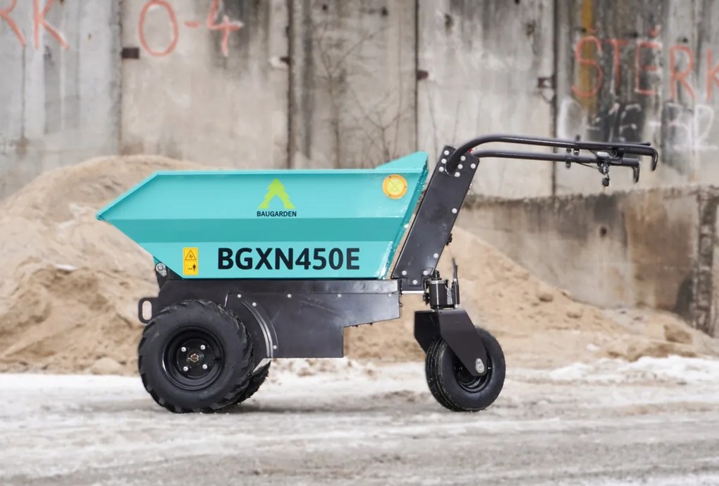 Elektrický kolový minidumper BAUGARDEN BGXN450E