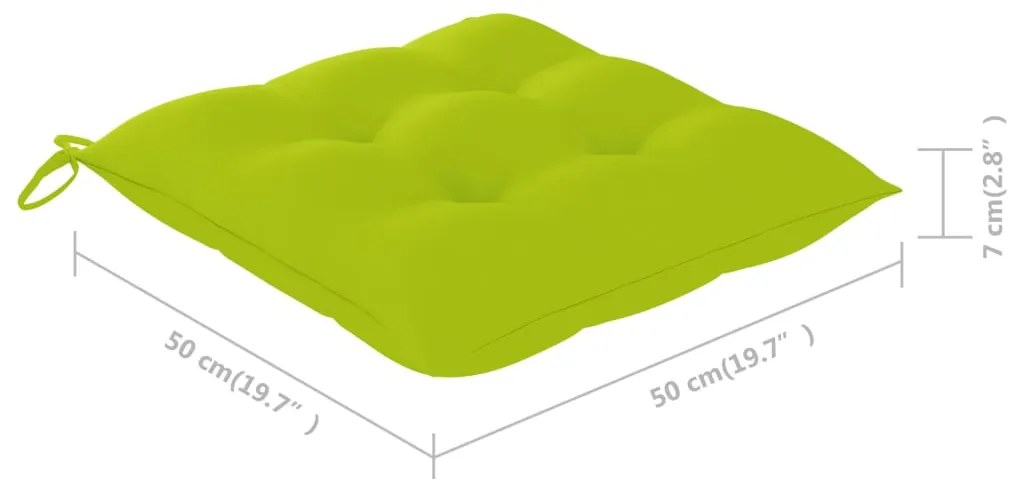 vidaXL Marketos Zahradní jídelní židle 6 ks s poduškami masivní akáciové dřevo