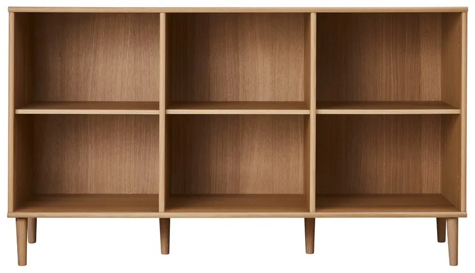 Knihovna v dekoru dubu v přírodní barvě 133x75 cm Mistral – Hammel Furniture