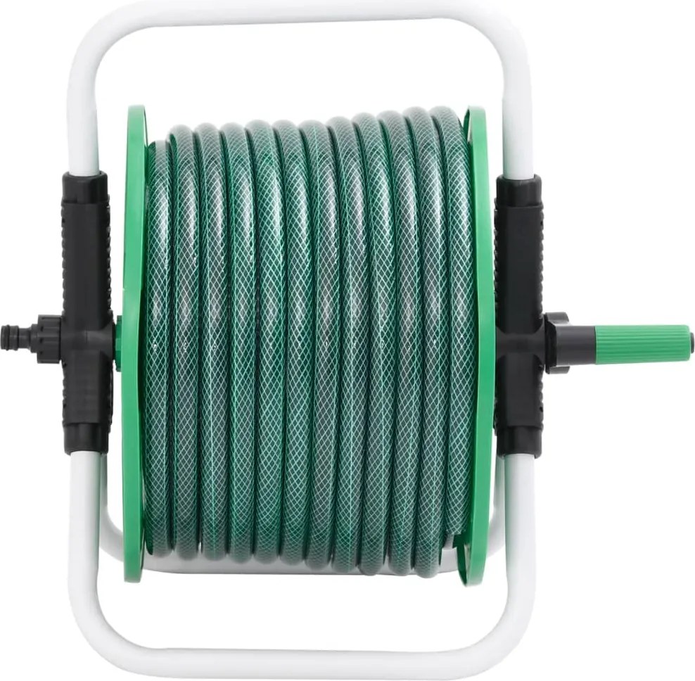 Volně stojící zelený hadicový naviják s 20m hadicí PVC 3281507