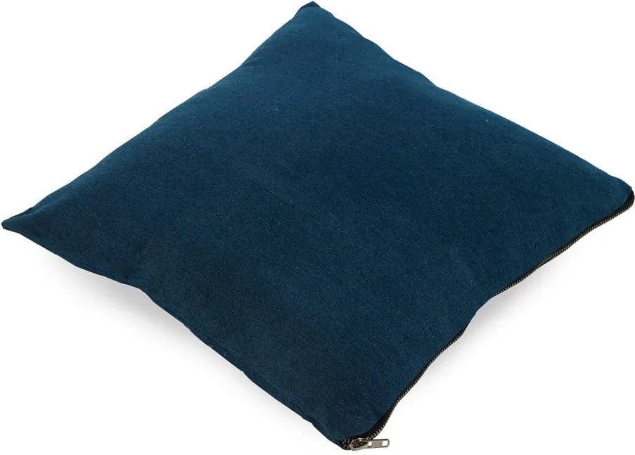 Tmavě modrý polštář Geese Soft, 45 x 45 cm