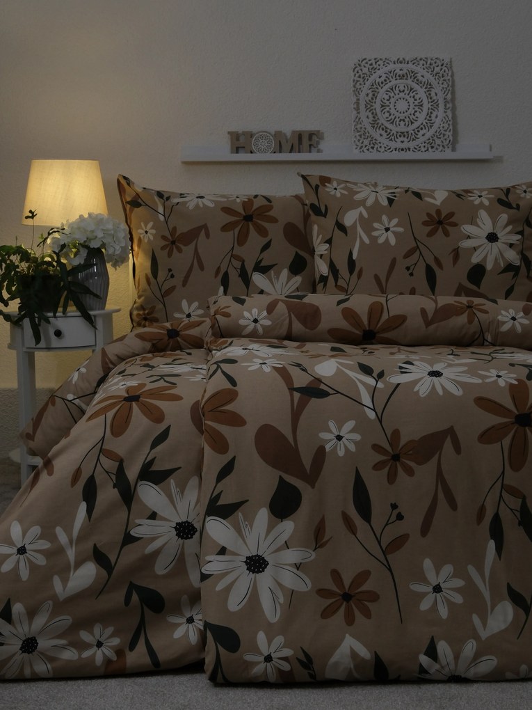 MK Lůžkoviny Francouzské bavlněné povlečení Renforcé - Lola 220 × 200 cm, 2ks 70 x 90 cm