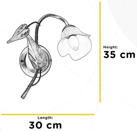 ONLI - Nástěnné svítidlo MIRANDA 1xE14/6W/230V