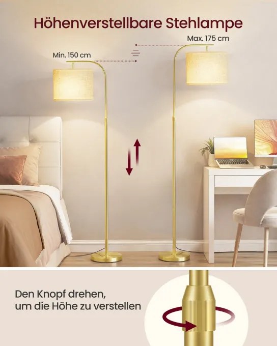 Stojící lampa se stínítkem LFL006AB02