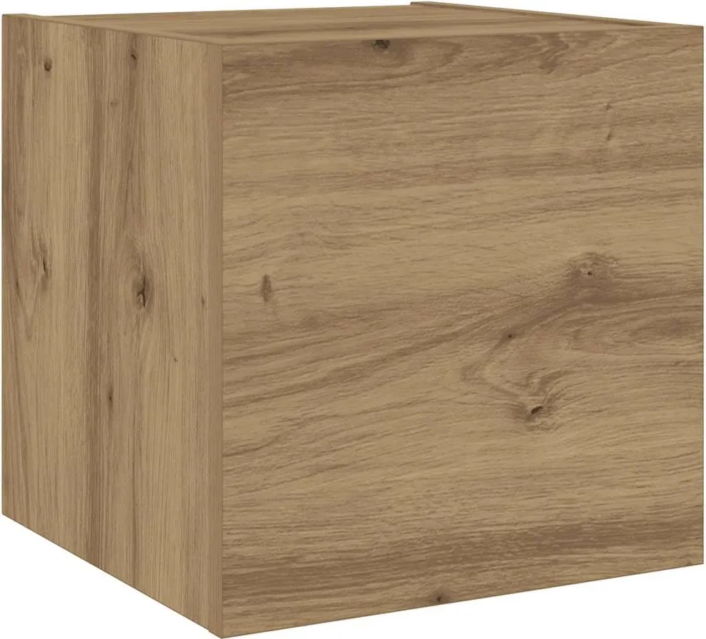 Nástěnné TV skříňky 6 ks dub artisan kompozitní 3328968
