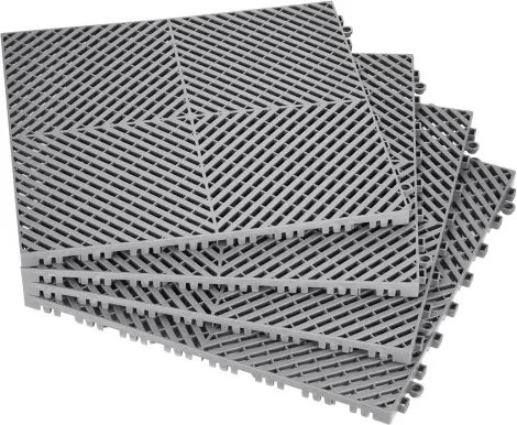 Drenážní rohož Modulární zámková rohož 39,9 × 39,9 cm Drenážní podlahová dlažba
