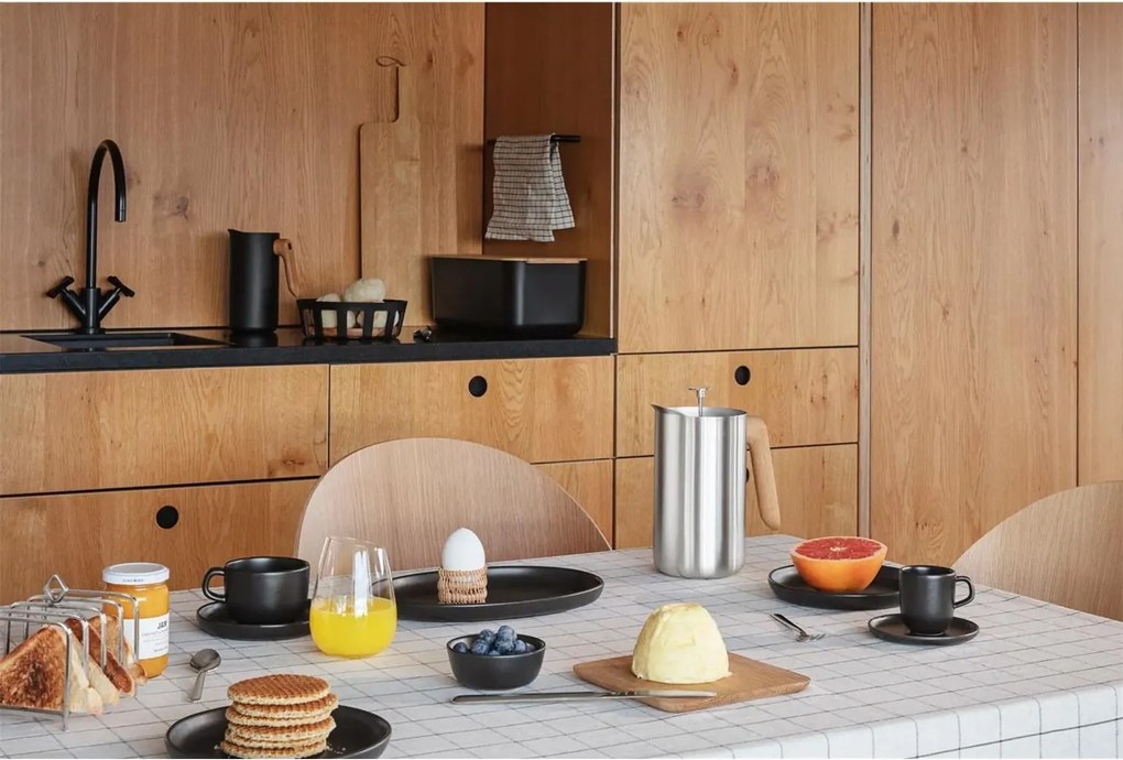 Šálek na espreso s podšálkem Eva Solo NORDIC KITCHEN 65ml černý