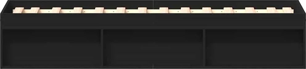 Rám postele černý 100 x 200 cm 3203832