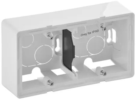 Legrand Valena LIFE nástěnná krabice dvojitá bílá 754192