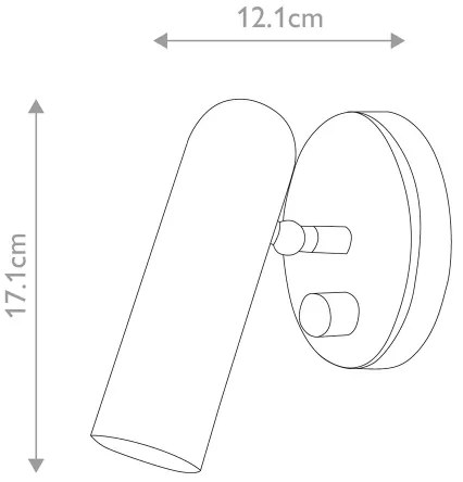 Hinkley HK-DAX1-HB - LED Stmívat. nástěnné svítidlo DAX LED/9W/230V 3000K zlatá