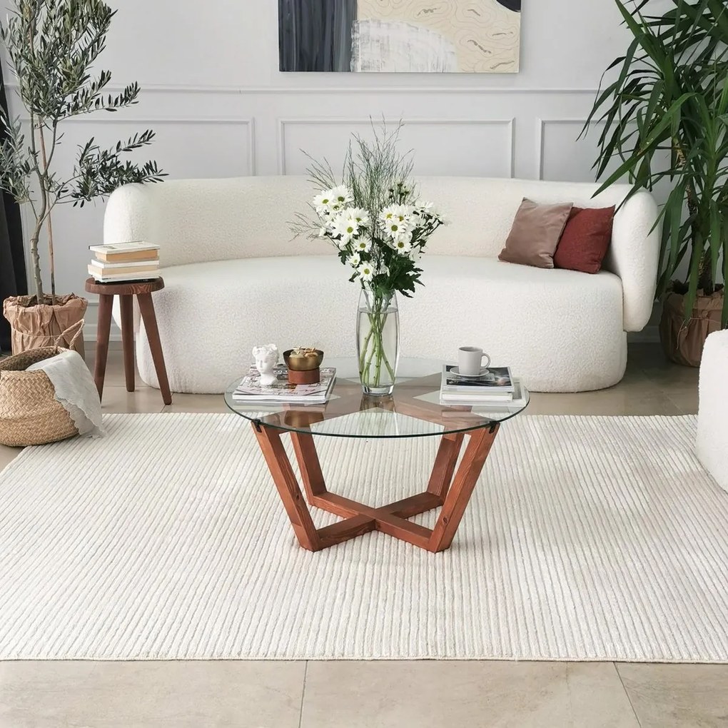 Konferenční stolek Lotus Wooden