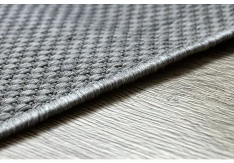 koberec FLAT 48663/037 SISAL stříbro HLADKÝ velikost 160x230 cm | krásné koberce cz