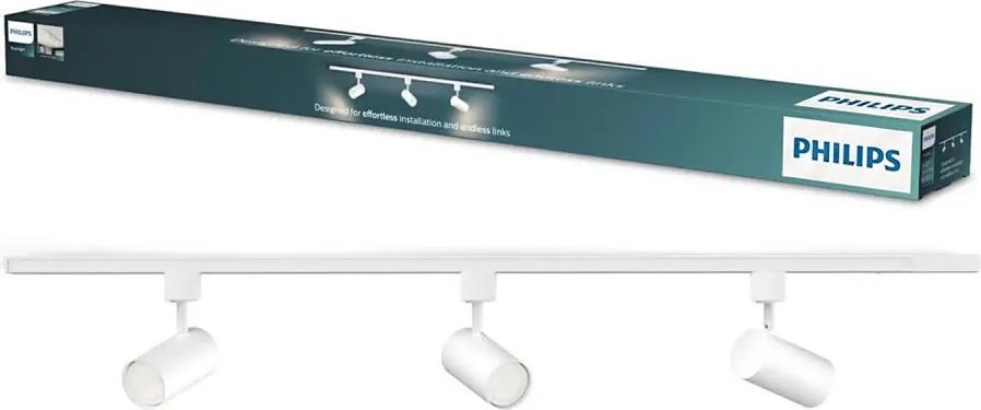 Philips - Bodové svítidlo v lištovém systému EASYLINK 3xGU10/7W/230V 1m bílá