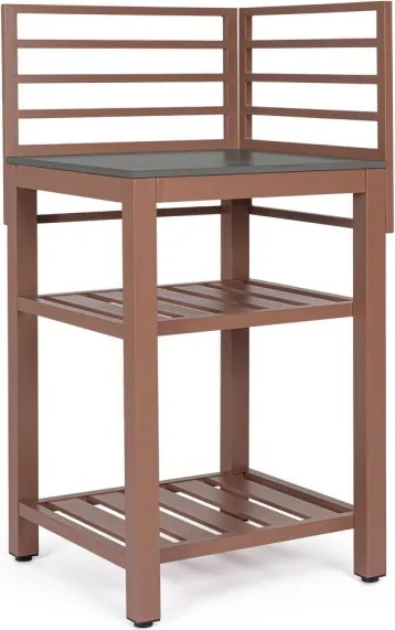 BIZZOTTO Modul zahradní kuchyňské linky ARIA terakota 62x62 cm 0790378
