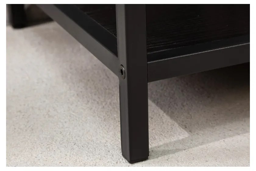 Massive home | Konferenční stolek SLIM LINE 120 CM vzhled černý jasan
