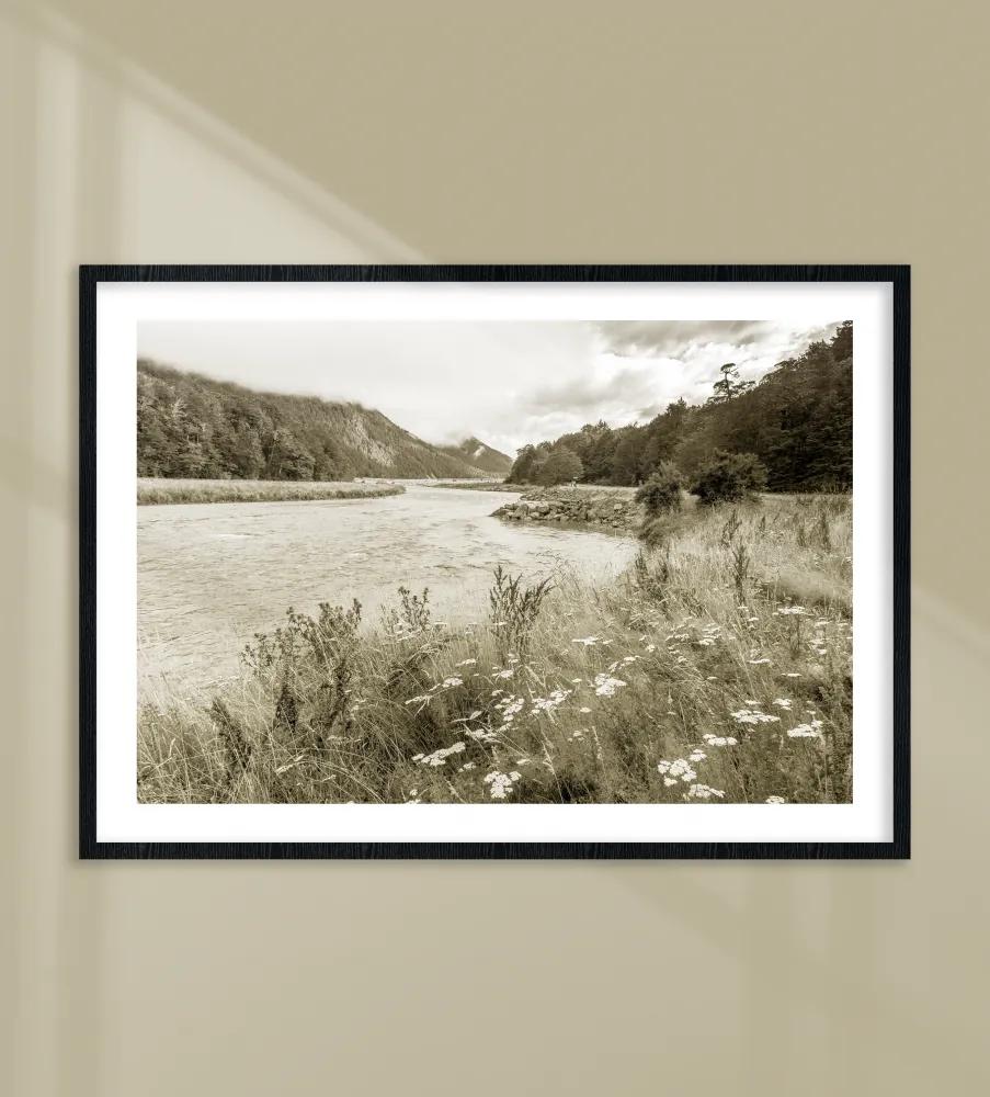 Plakát / Obraz Řeka Samolepící plátno A4 - 21 x 29,7 cm