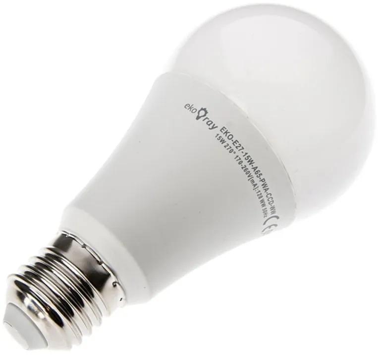 V-TAC LED žárovka E27 A65 15W 220-240V neutrální bílá