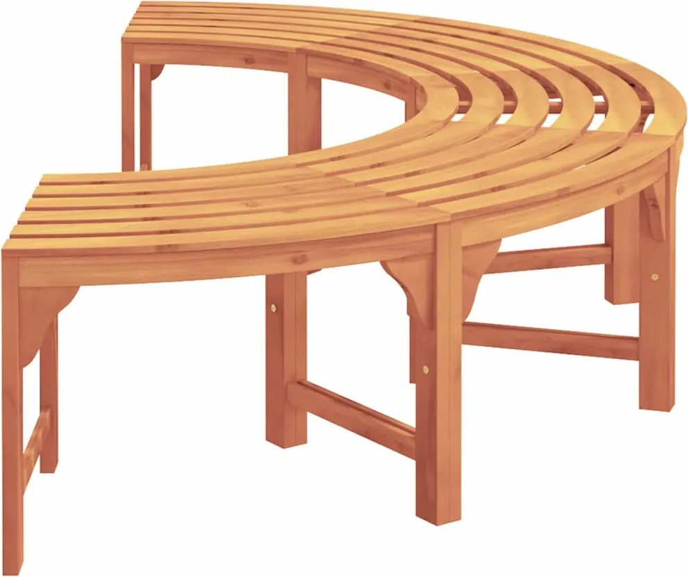 Stromová lavička 8 -Seater 2 ks 160 x 80 x 45cm Přírodní 3324836