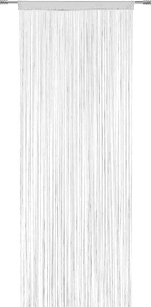 XXXLutz PROVÁZKOVÝ ZÁVĚS, bílá, 90/245 cm Boxxx - Závěsy - 007696000401