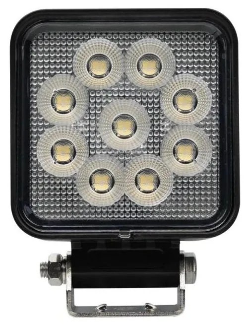KT Trade LED Bodové svítidlo pro automobil BLACK LED/36W/10-30V IP69 5700K hranatý TT.13336