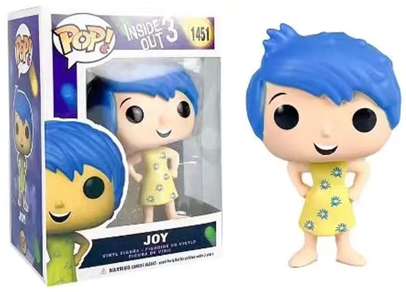 Postavičky Funko POP V hlavě 2 (Inside Out 2) Varianty: 06 Radost