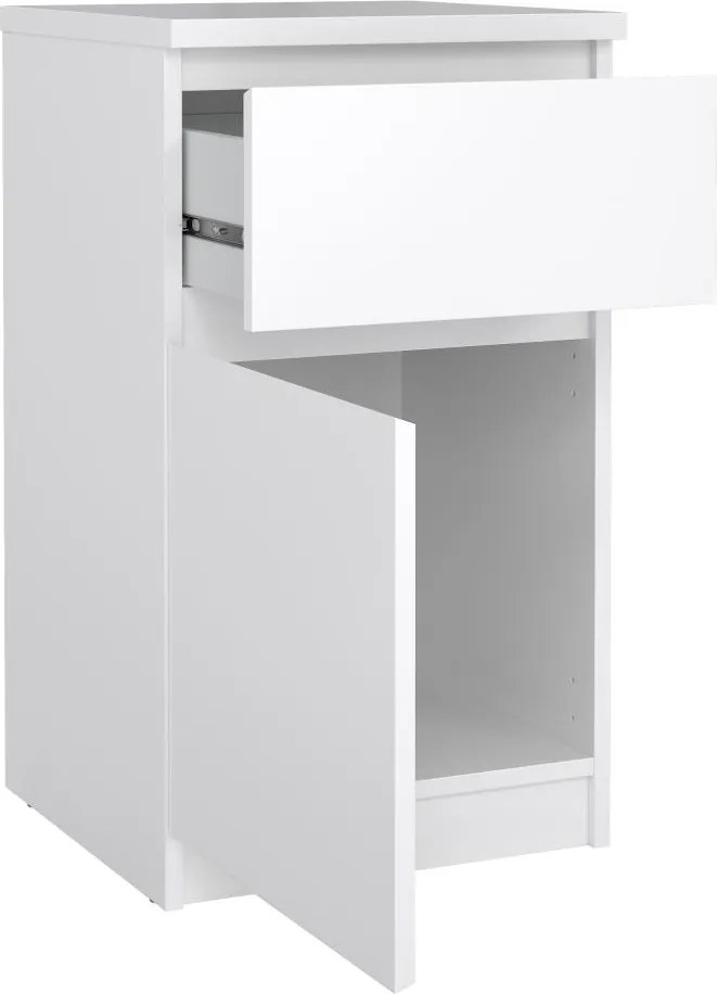 FALCO Noční stolek Simplicity 221 bílý lesk
