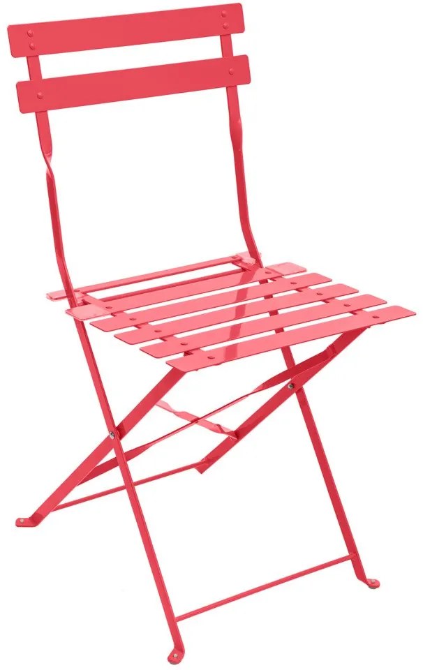 Skládací zahradní židle, Balkon, Červená