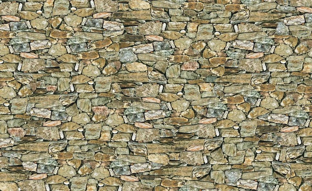 Fototapeta - Stone Wall Rock (152,5x104 cm)