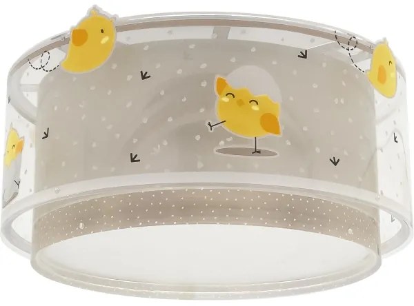 Dalber 76876 - Dětské stropní svítidlo BABY CHICK 2xE27/15W/230V