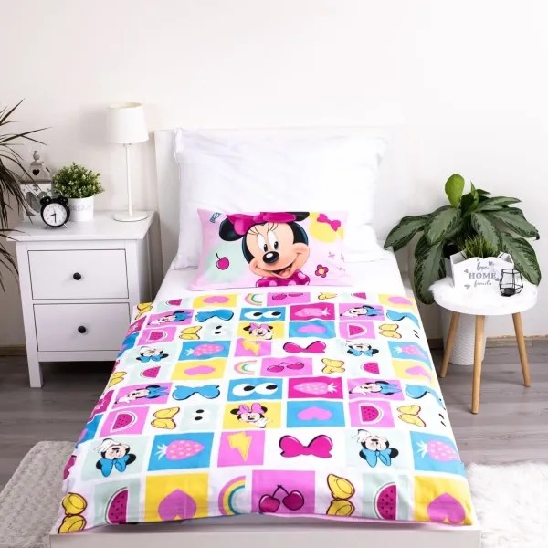 Jerry Fabrics Disney povlečení do postýlky Minnie sweet baby 100x135, 40x60 cm